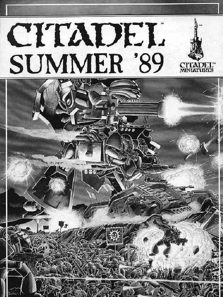 Citadel Miniatures Catalogue 1989 (Part 1)