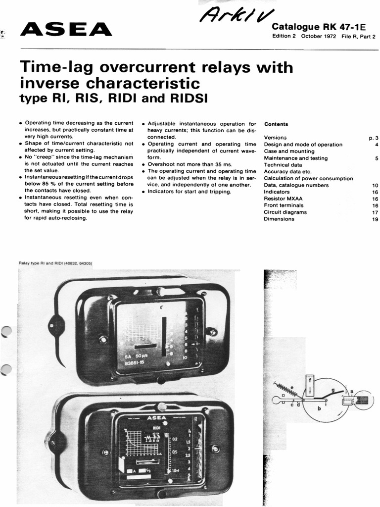 Manual Asea Ridi | PDF