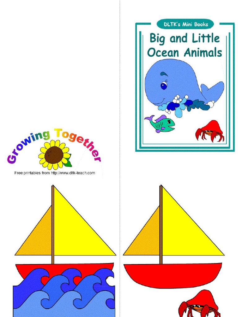 Ocean Animals Book | PDF