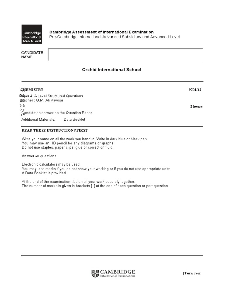 Precam clXII qp4 | PDF | Coordination Complex | Atoms