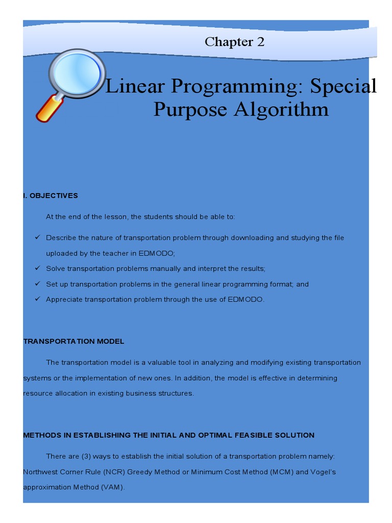 Chapter 2 Pdf Linear Programming Mathematical Optimization 5320