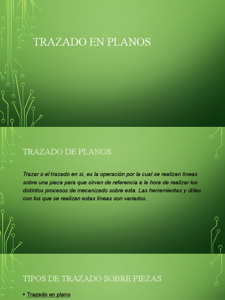 Trazado en Planos | PDF