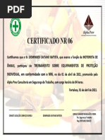 NR 18 Modelo Permissao de Trabalho | PDF | Materiais | Ciências Físicas