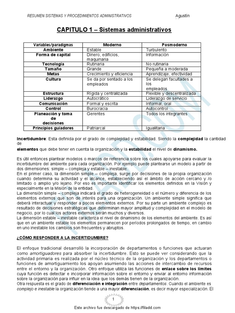 Sypa Resumen - Completo PDF | PDF | Planificación | Sistema