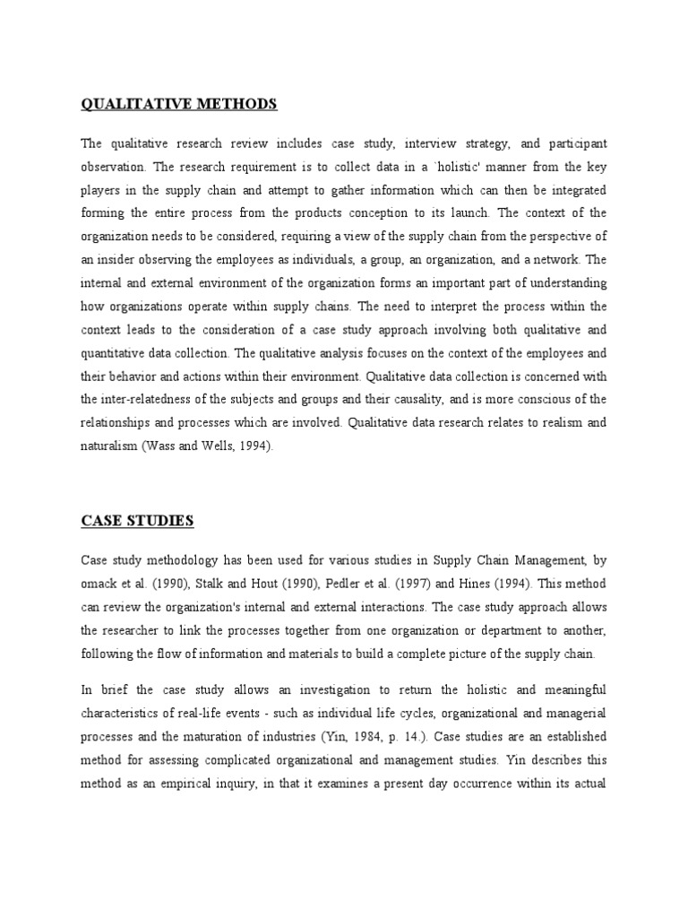 Quantitative | PDF | Case Study | Qualitative Research