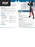 Masks - Character Sheet | PDF