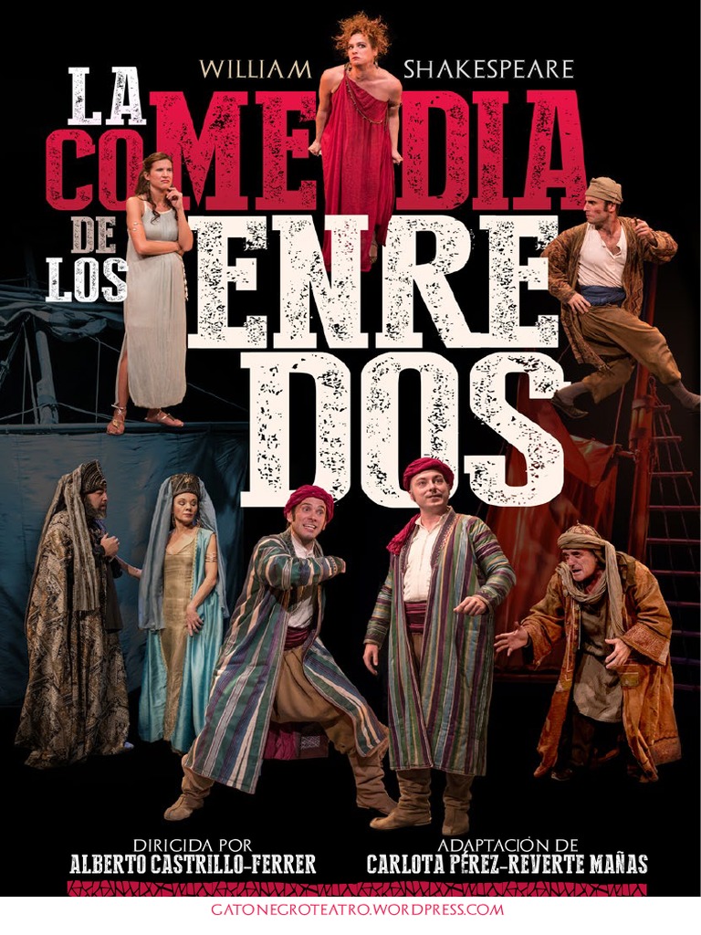 La Comedia Delos Enredo S Dossier | PDF | William Shakespeare | Commedia Dell'arte