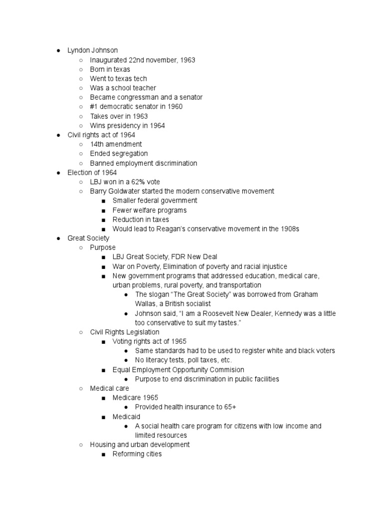 Apush Stuff | PDF | Jimmy Carter | Ronald Reagan