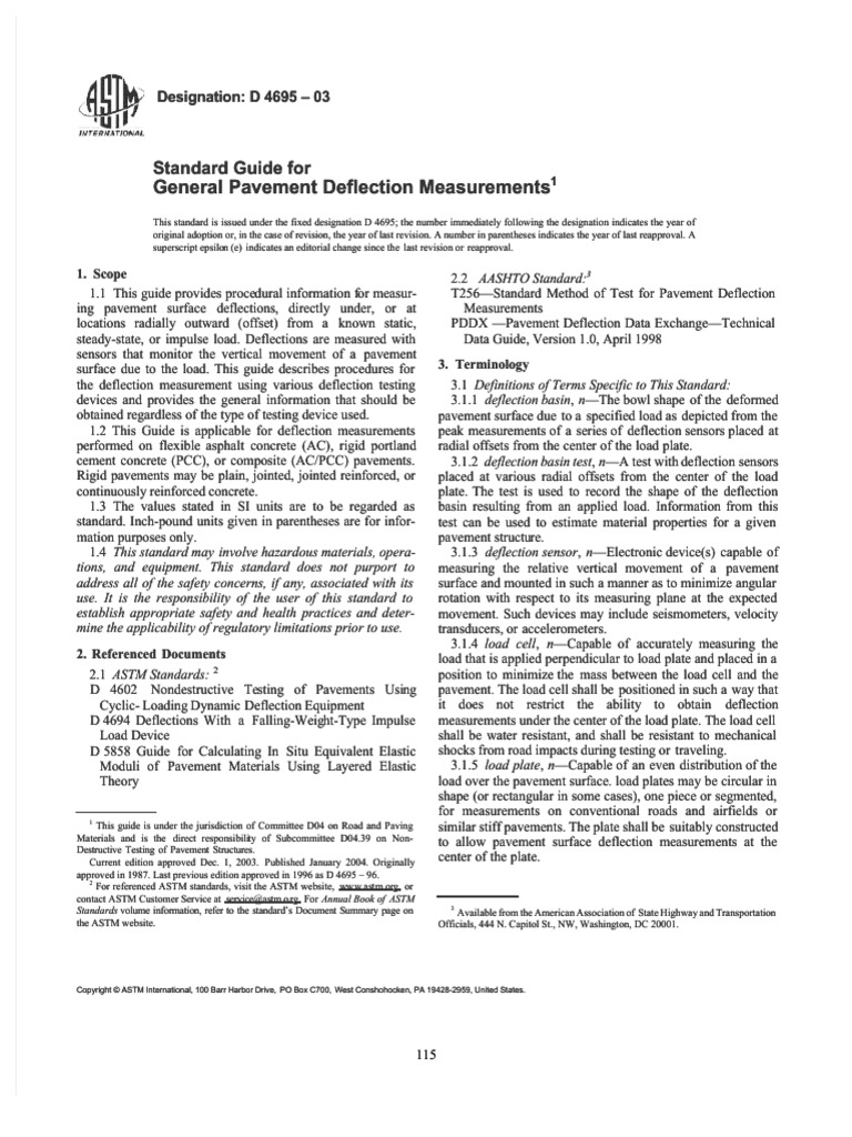 Anexo 4 Astm D 4695 | PDF | Calibration | Thermometer