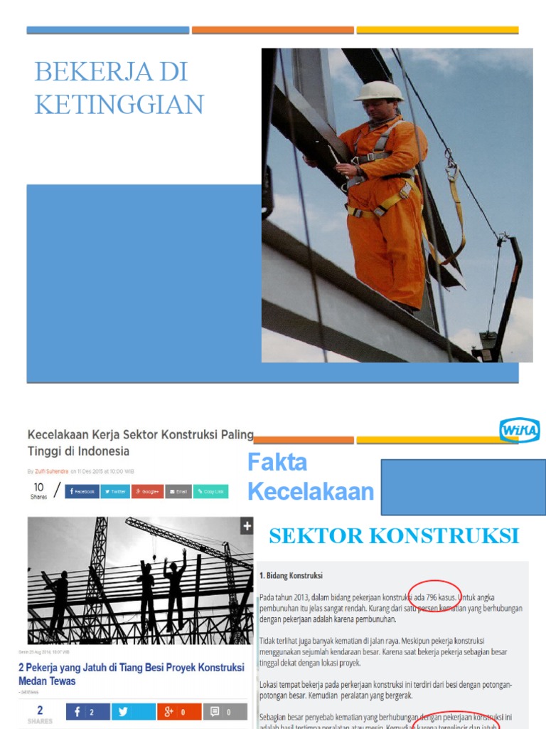Prosedur Keselamatan Bekerja di Ketinggian | PDF