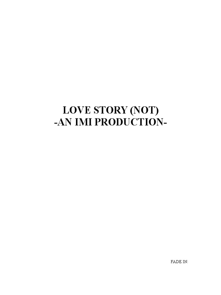 Teen Script: Love Story Reimagined | PDF | Poetry