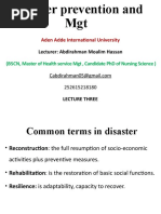 10.disaster Management Class 10 | PDF | Earthquakes | Emergency Management