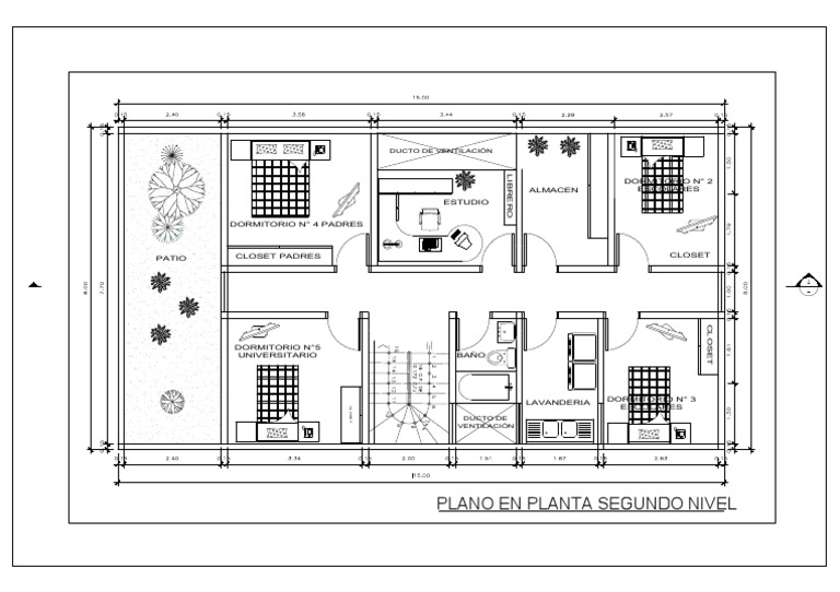 Plano Segunda Planta | PDF