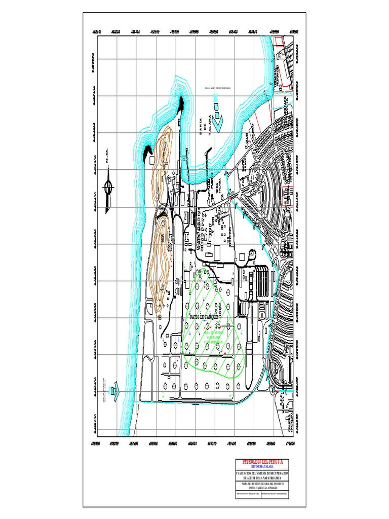 1 - Mapa General - Refinería Talara | PDF | Petróleo | Industria petrolera