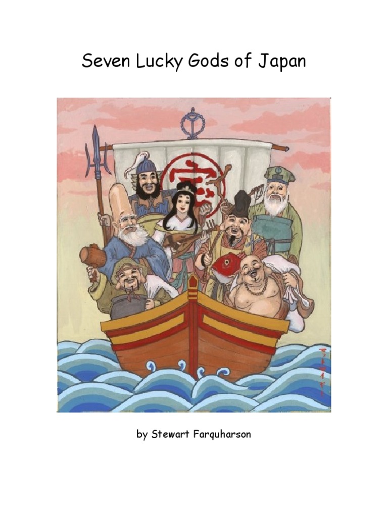 Seven Lucky Gods of Japan Explained | PDF | Mythology | Deities