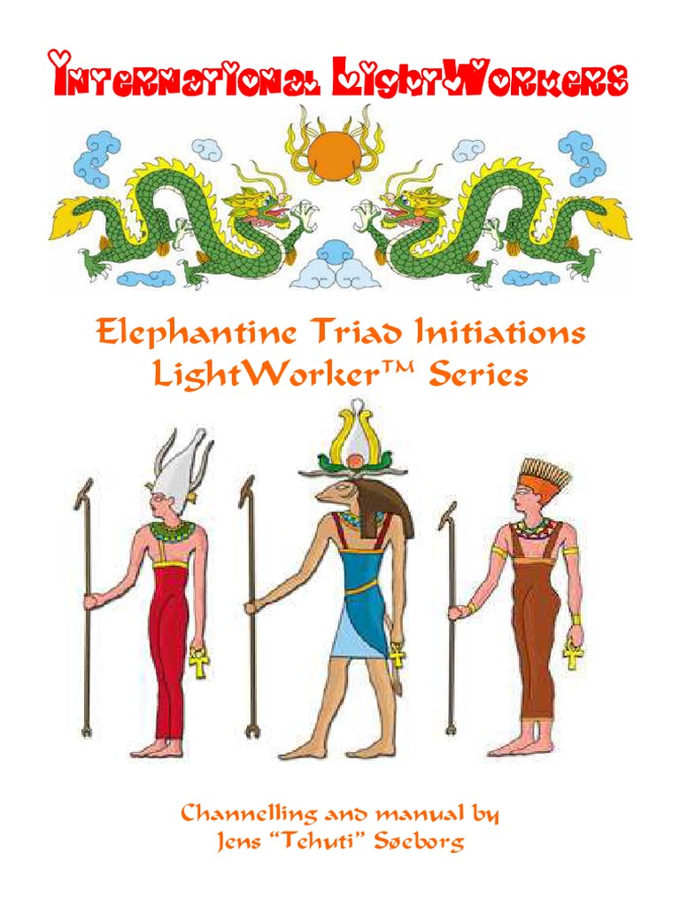 Elephantine Triad Initiations - LW | PDF | Deities | Egyptian Mythology