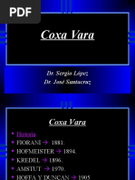 Coxa Vara y Valga | PDF | Sistema esquelético | Sistema musculoesquelético