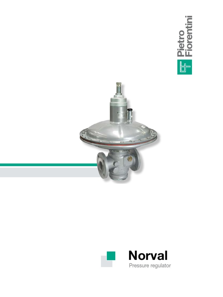 Norval: Pressure Regulator | PDF | Flow Measurement | Mechanical ...