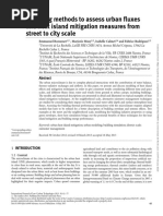 Urban Physics in Tomorrows Urban Design | PDF | Wound | Simulation