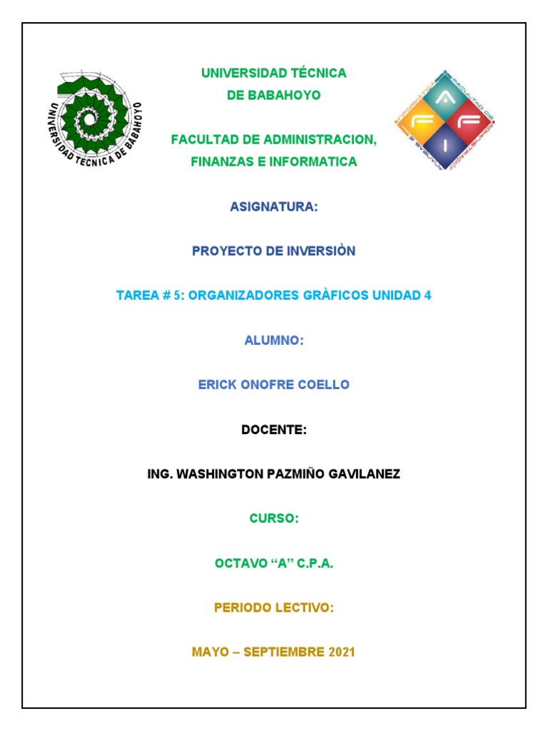 Caratula Organizador | PDF
