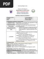 Detailed Lesson Plan (DLP) Format - Filipino | PDF