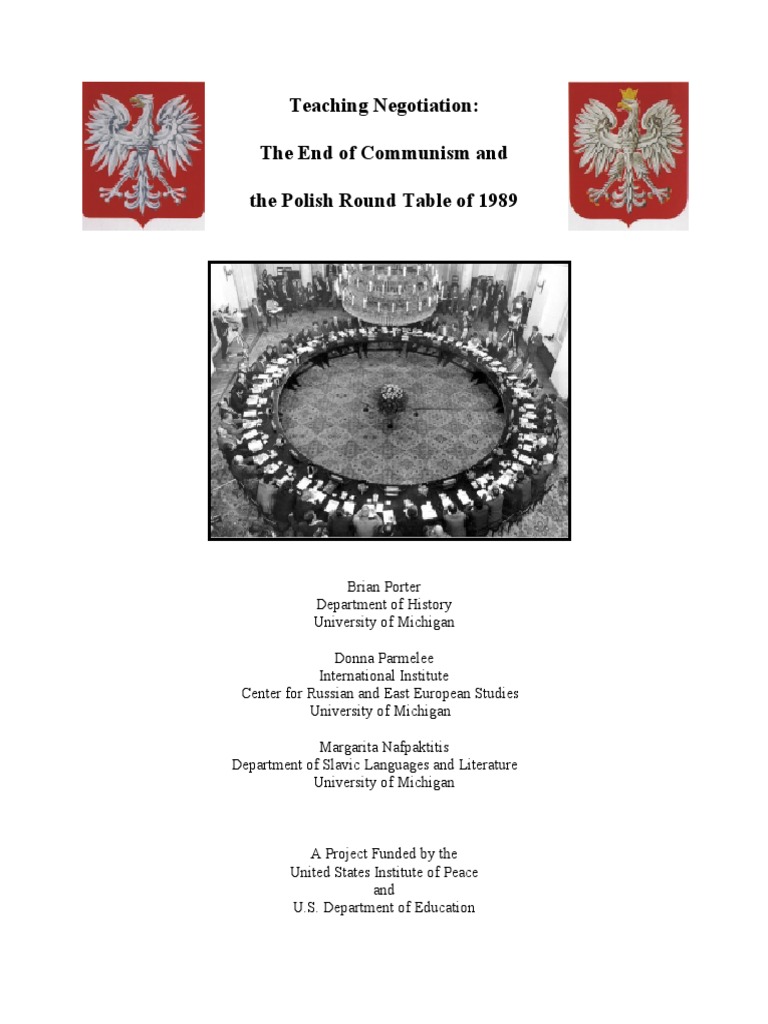 End of Communism and The Polish Round Table of 1989 | PDF | Soviet ...