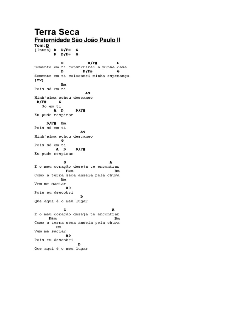 Terra Seca | PDF