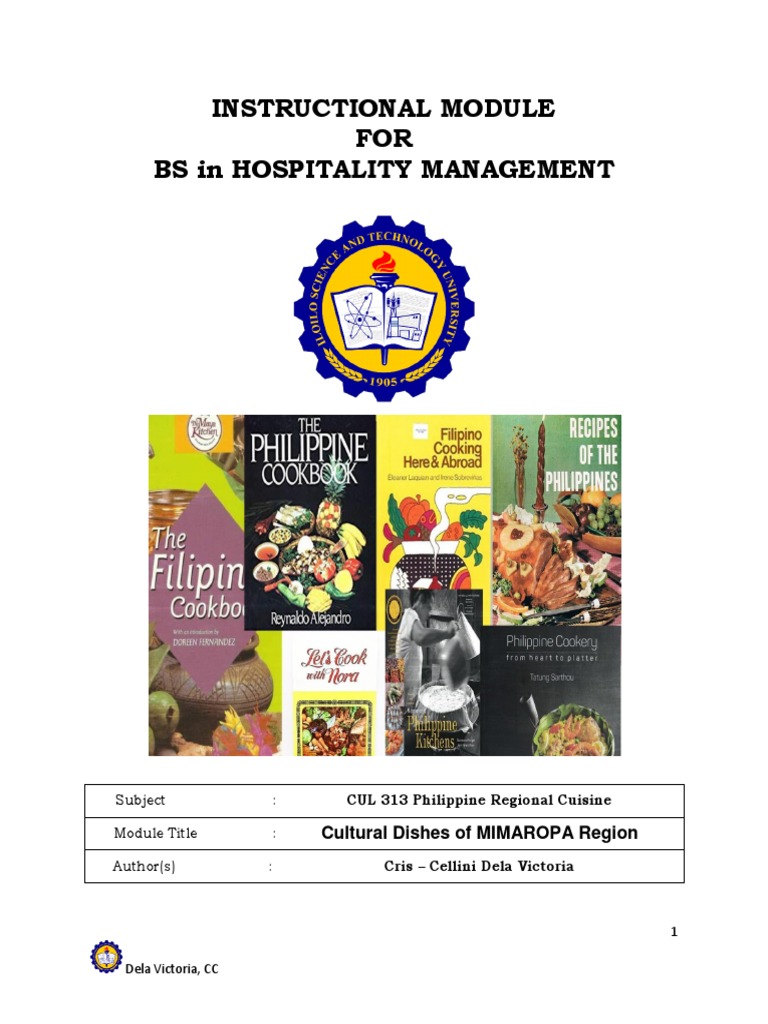 MIMAROPA's Culinary Delights Overview | PDF | Regional & Ethnic Food ...