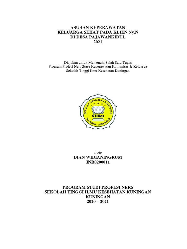 Asuhan Keperawatan Keluarga Sehat | PDF