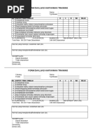 Contoh Form Pengajuan Training | PDF