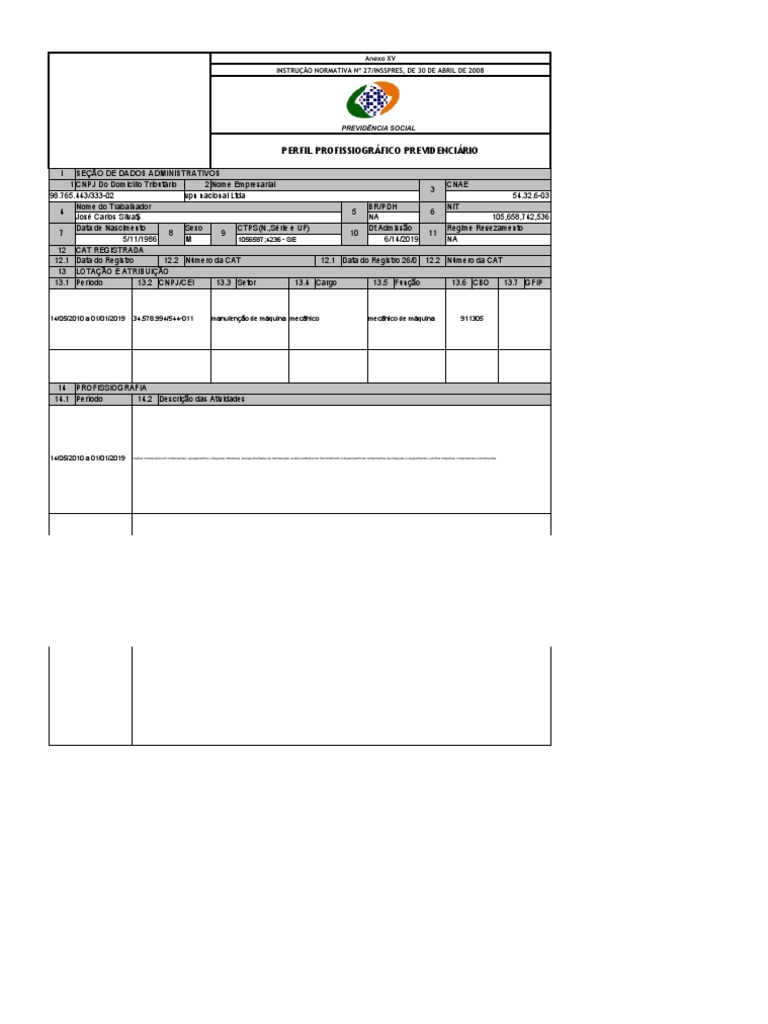 PPP - Aux. de Eletricista - Cópia | PDF | Remédio | Sistema de saúde