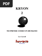 Kryon 2 | PDF | Amor | Aprendizaje