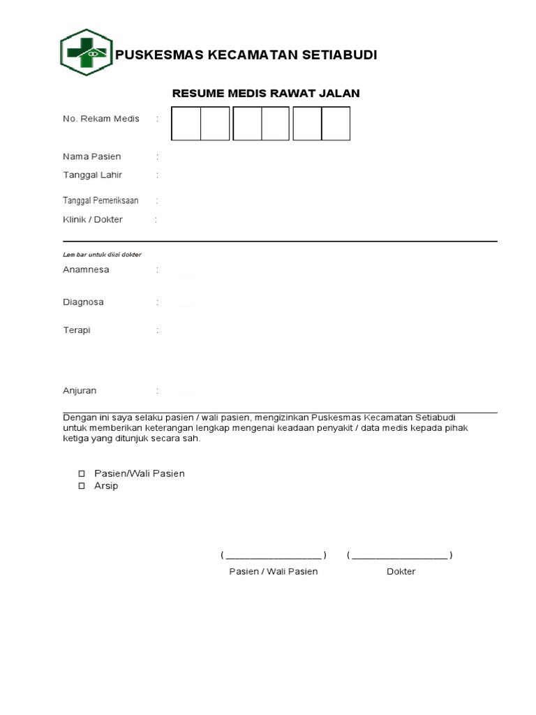 Resume Medis | PDF | Kesehatan Holistik | Sains & Matematika
