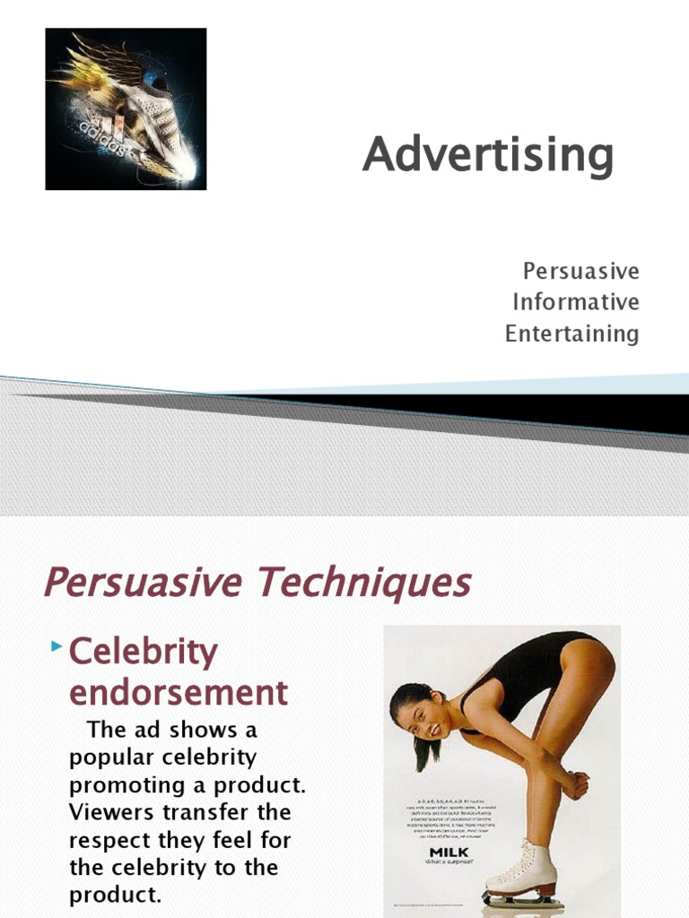 Advertising: Persuasive Informative Entertaining | PDF | Advertising ...