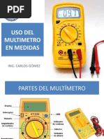 Partes Del Multímetro Digital y Simbología de Funciones | PDF