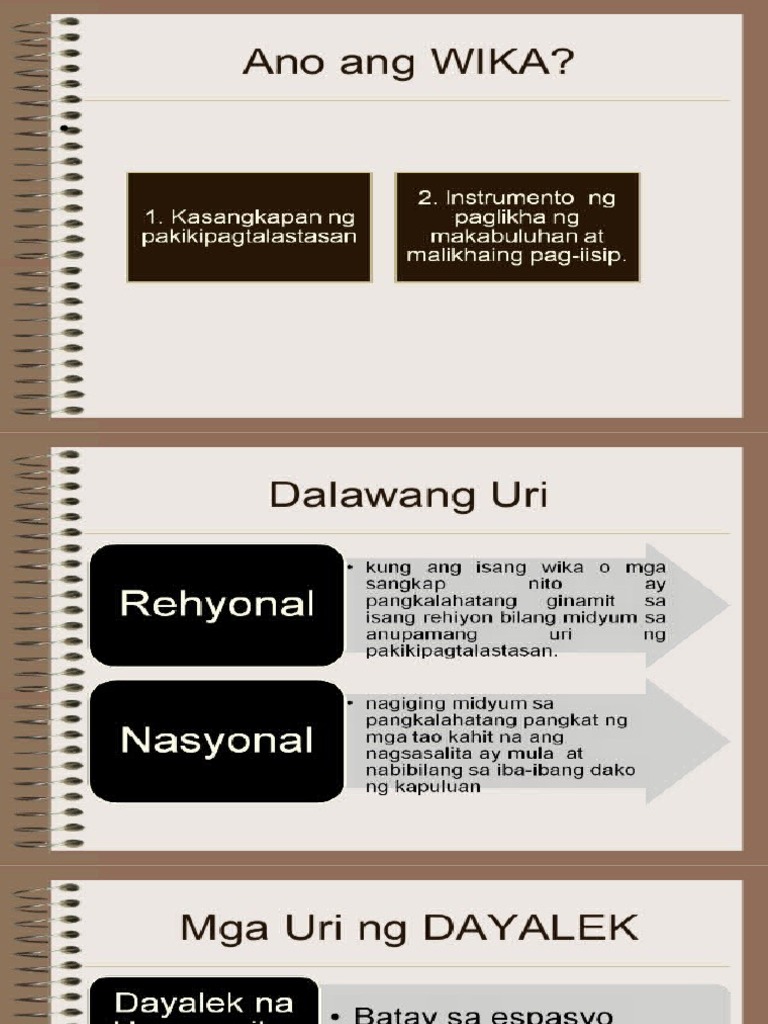 Barayti NG Wika | PDF