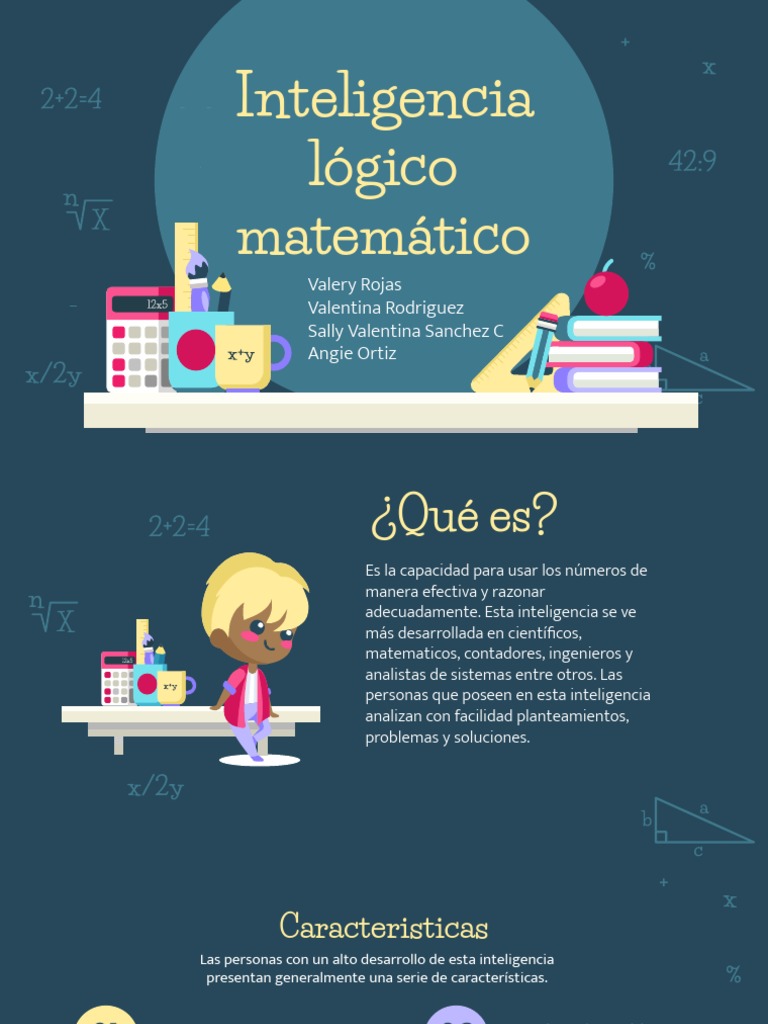 Características de la inteligencia lógico-matemática | PDF ...