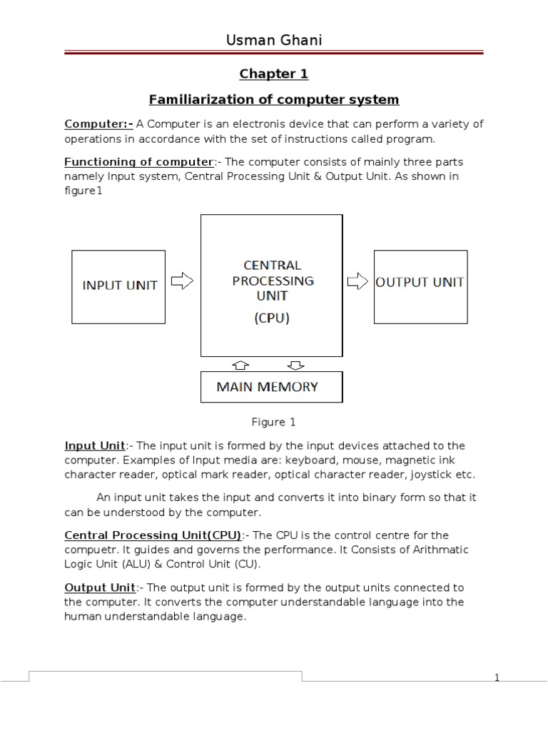 Fundamentals of Computer Applications and Information Technology PTU ...