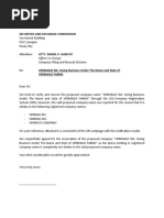 SEC MC 28 Form | PDF | Signature | Civil Law (Common Law)