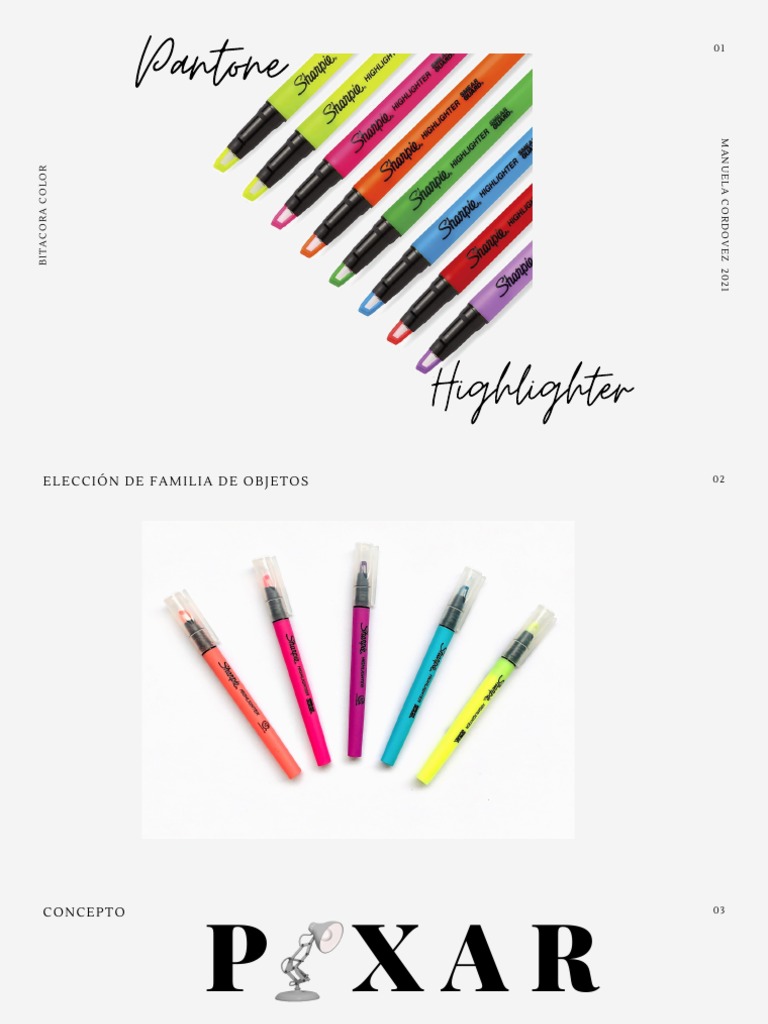 Bitácora de Colores y Personajes | PDF | Color | Tecnicas artisticas