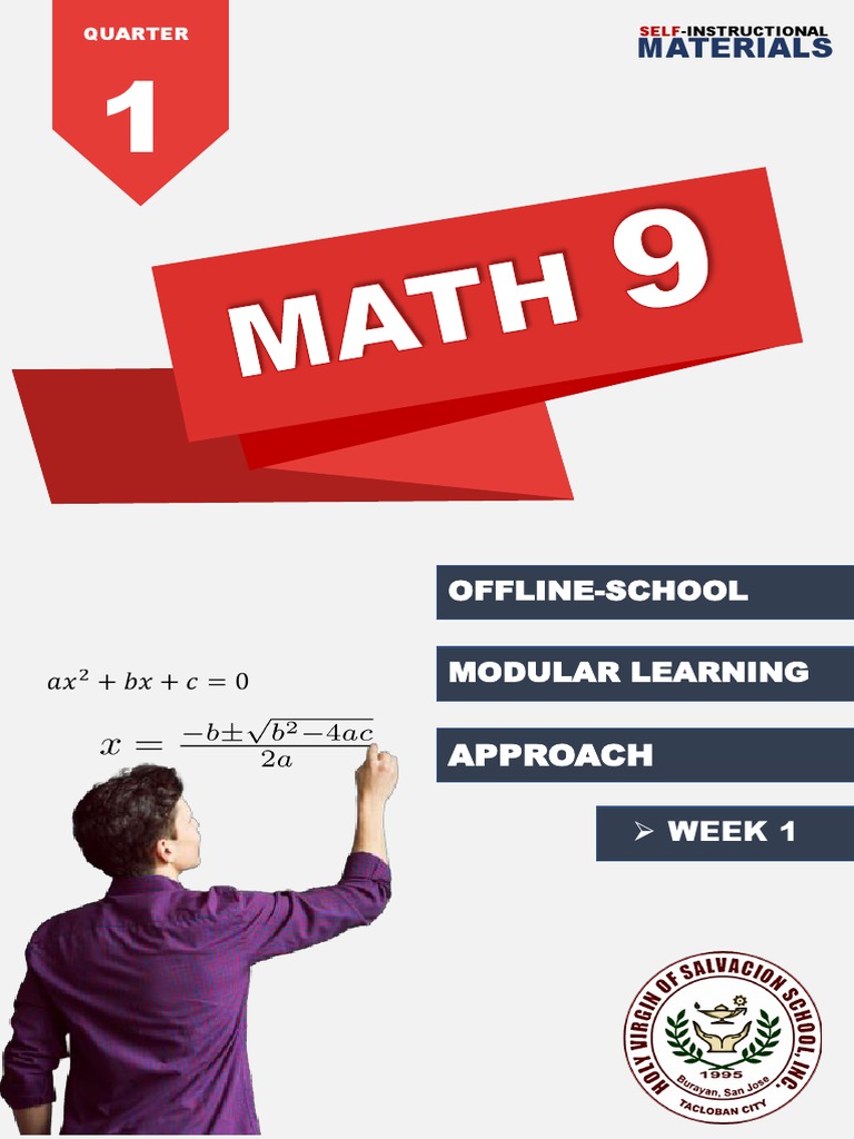 Math 9 Cover Page | PDF