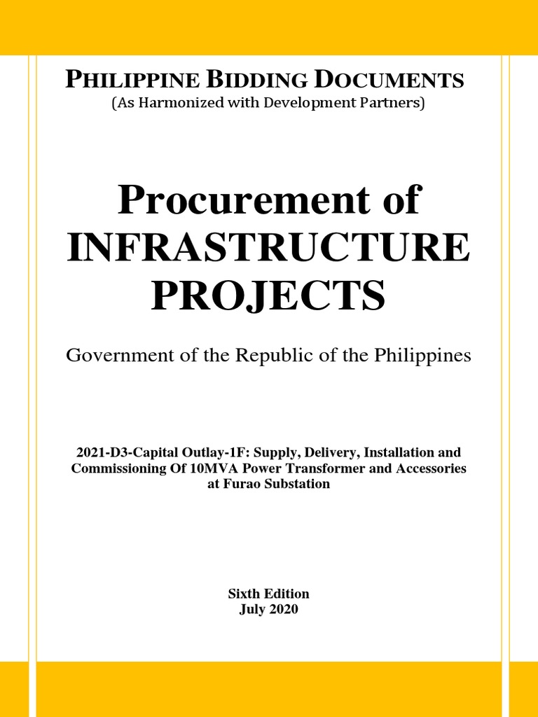 Bidding Documents For Transformer | Download Free PDF | Procurement ...