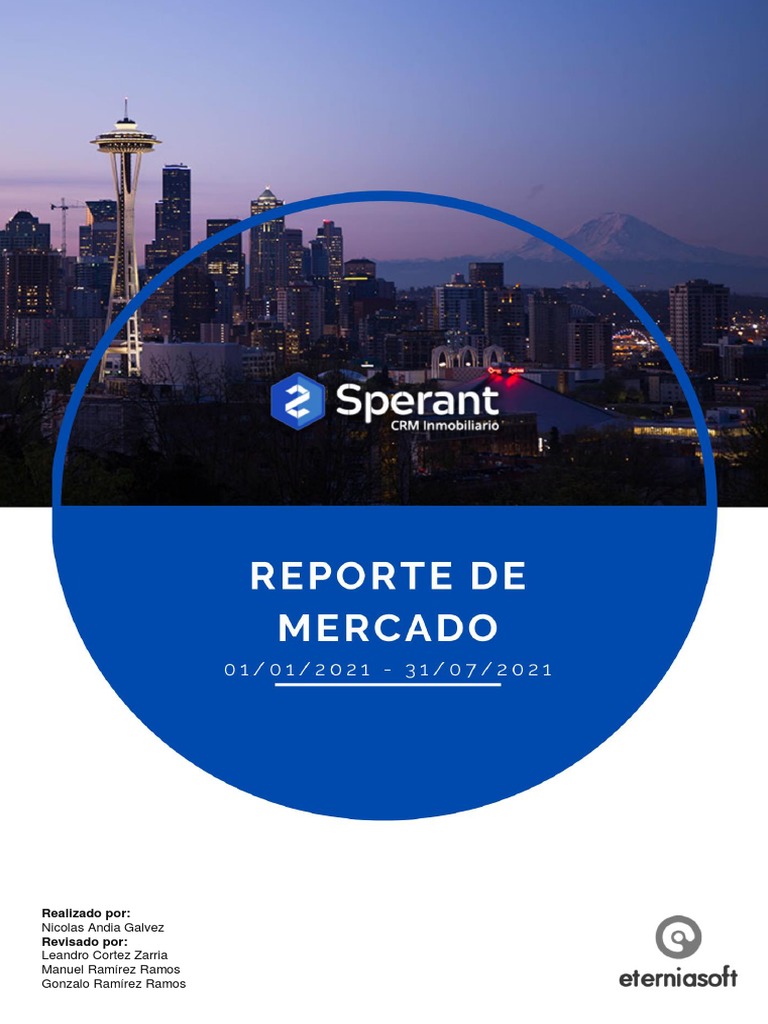 CRM Sperant ReportedeMercado 2021 | PDF | Gestión de la relación con el ...