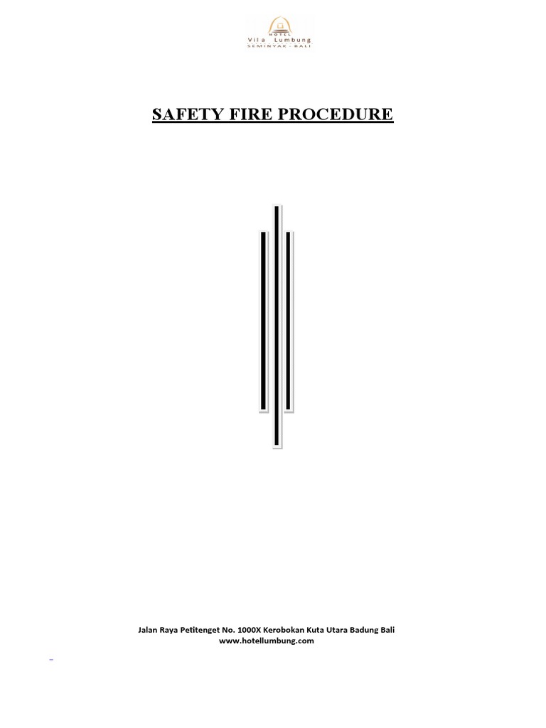 Fire Safety Procedure | PDF | Safety | Hazards