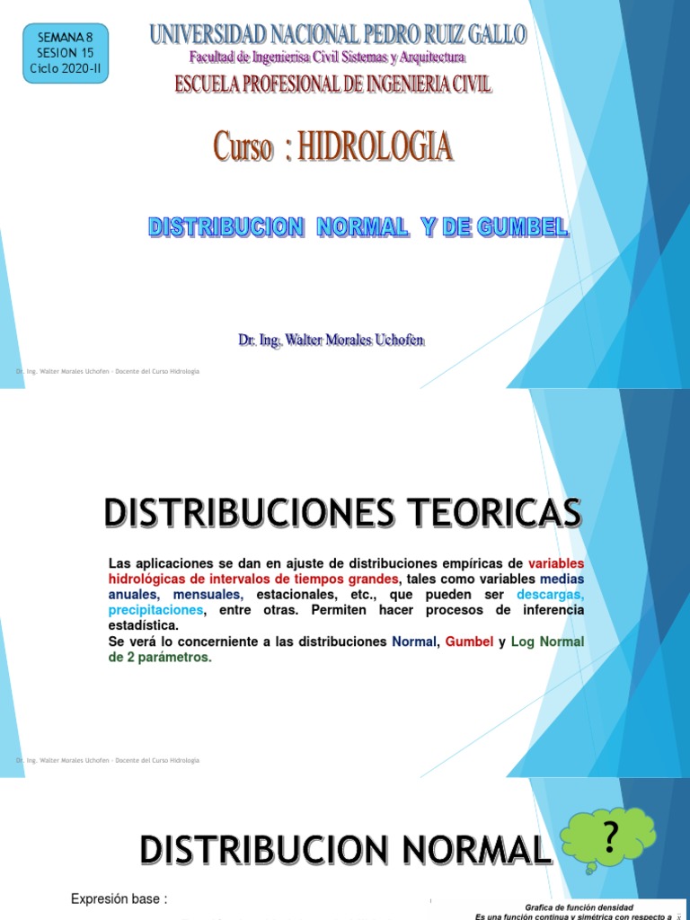 Distribucion Normal-Gumbel | PDF | Teoría estadística | Teoría de ...