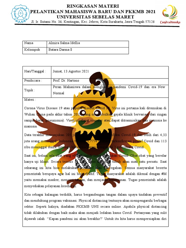 Format Ringkasan Materi | PDF