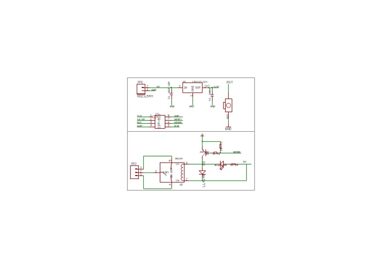 ESP-01S Relay v1.0 Schematic | PDF