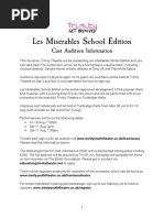 Les Miserables Character List | PDF | Les Misérables | Cosette