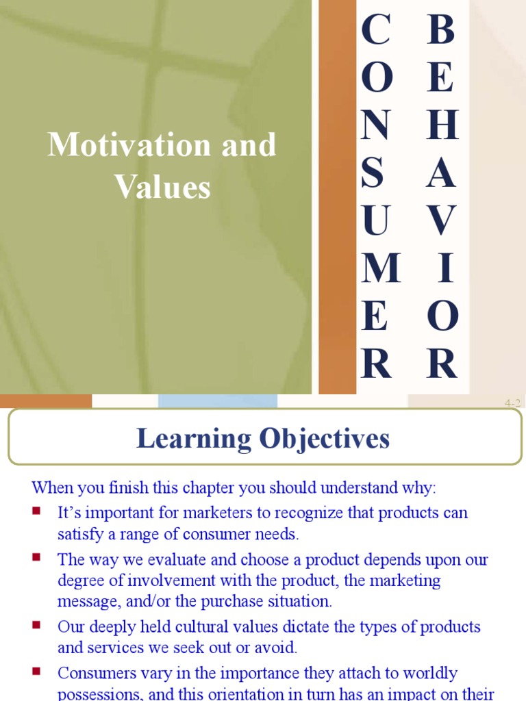 04-Motivatian and Values | PDF | Motivation | Motivational