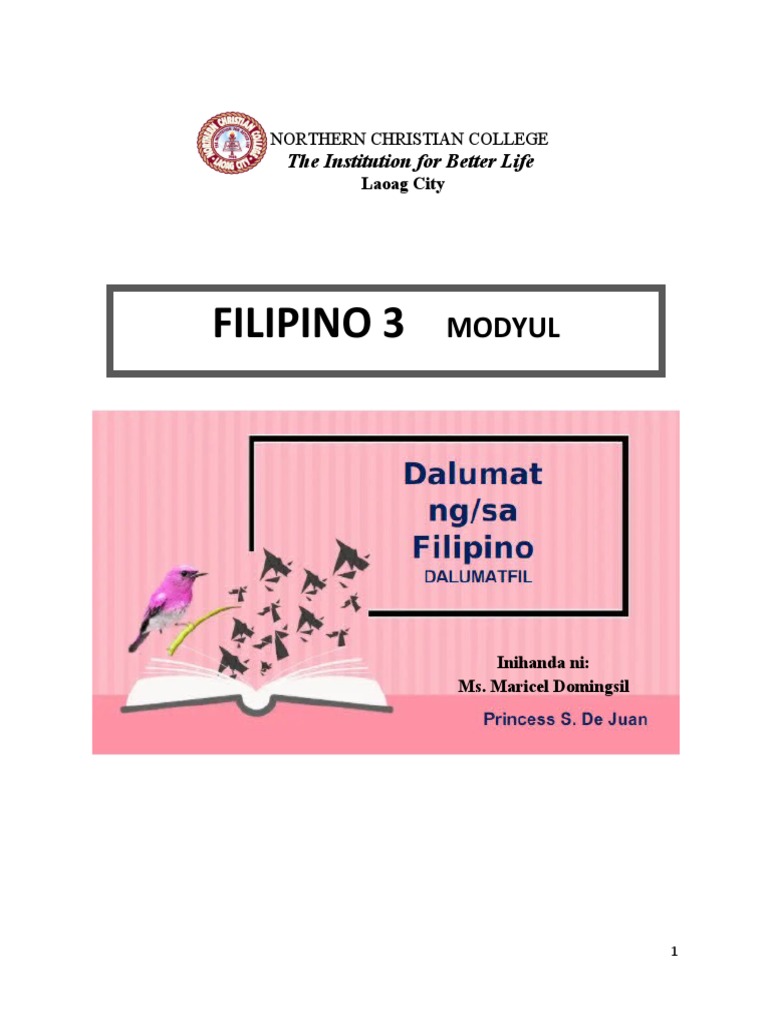 Filipino 3: Modyul | PDF | Fair Use | Philippines